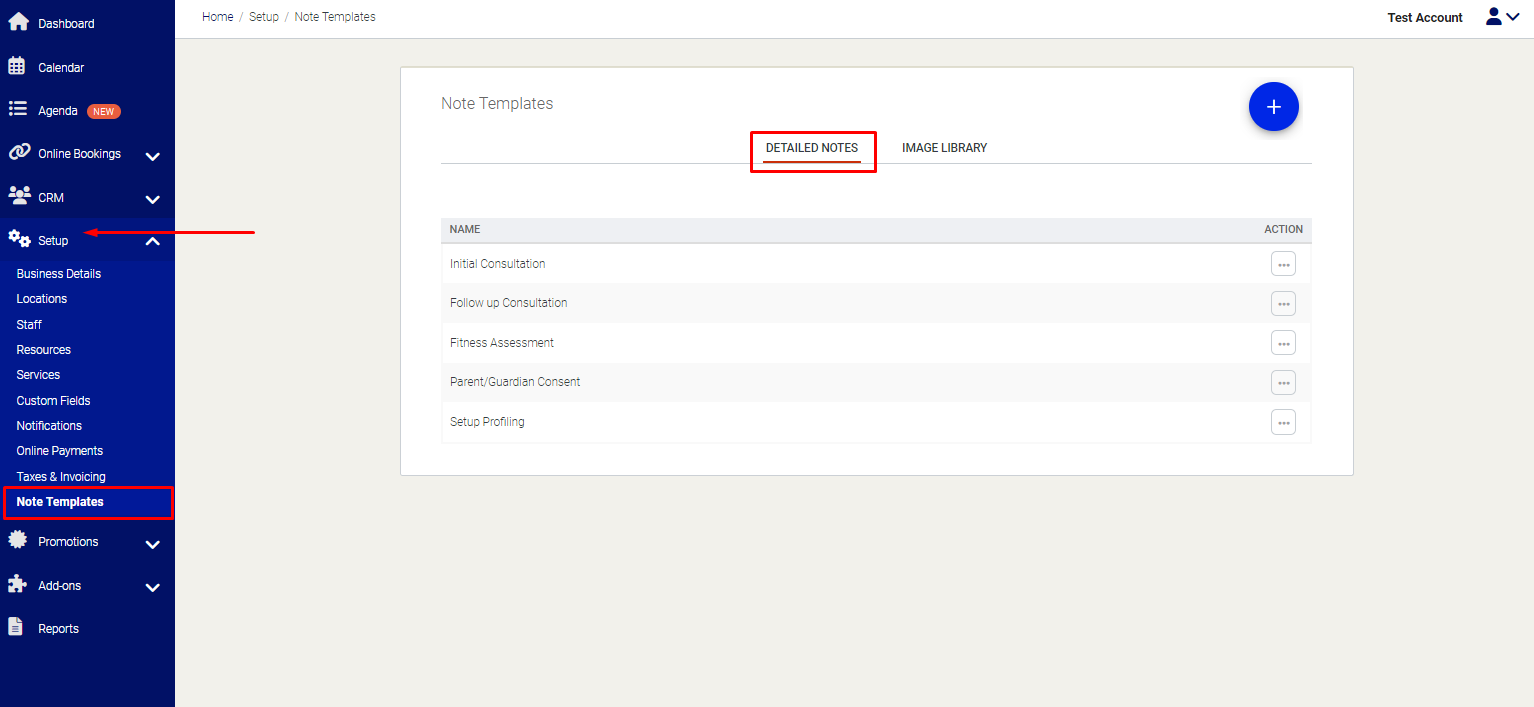 How to update note templates