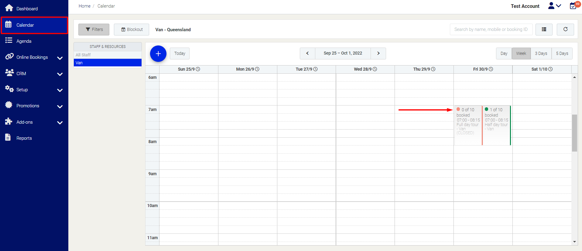 Overlapping schedules