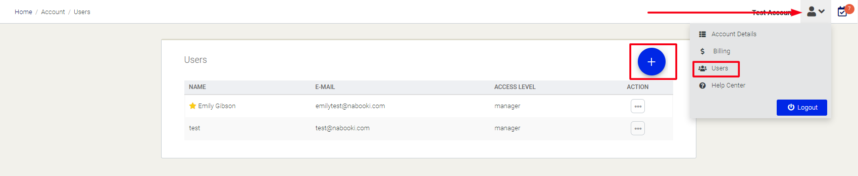 How to provide staff with their own login credentials.